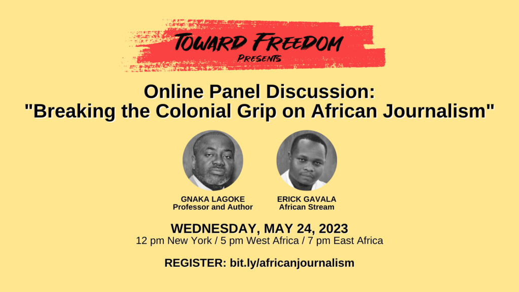 Online Panel Discussion: 'Breaking the Colonial Grip on African ...